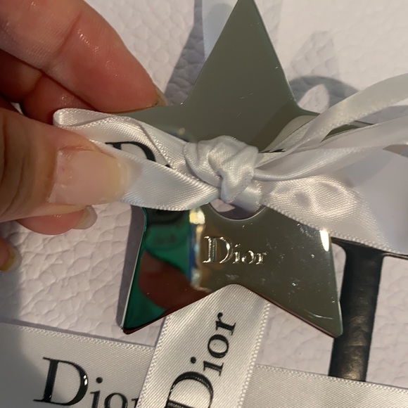 Dior | Accessories | Dior Gift Box With Ribbon And Dior Metal Star ...